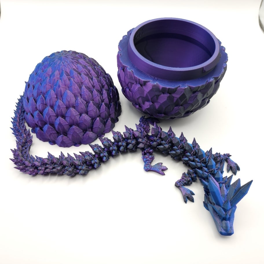 Crystal Dragon & EGG | Brady Creations