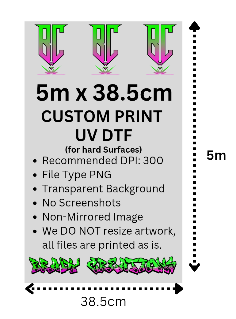UV DTF | Brady Creations